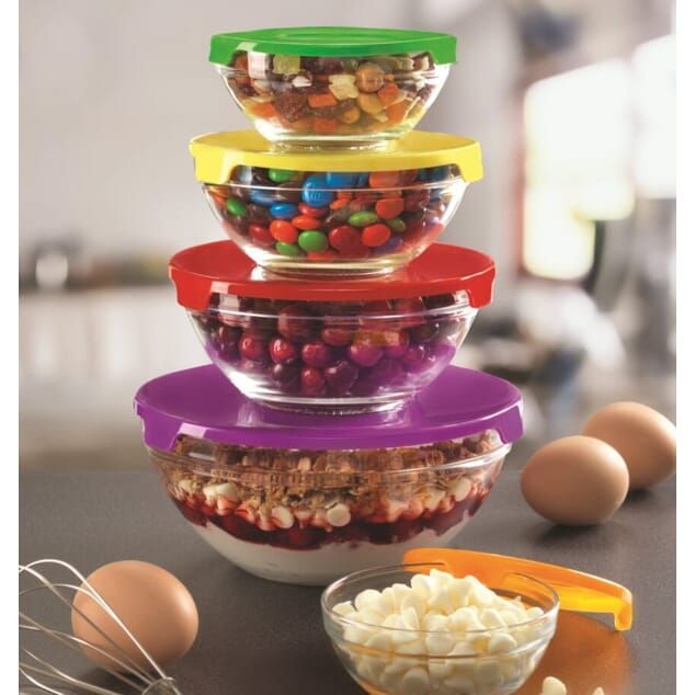 Kitchen & Storage - Glass Nesting Bowls